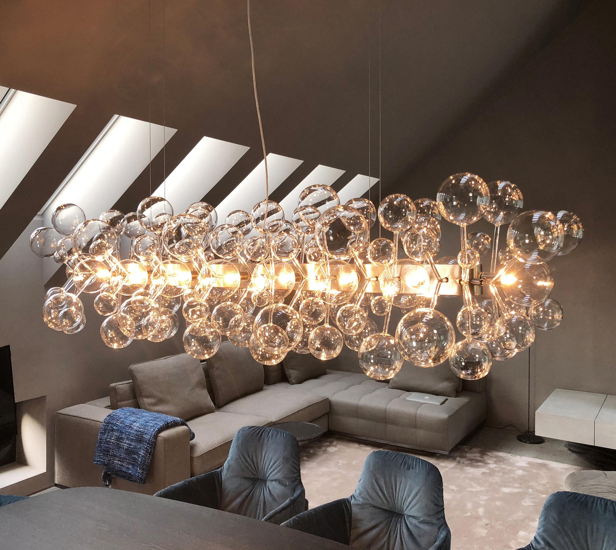 Bolle Chandelier– Mirrino Lighting